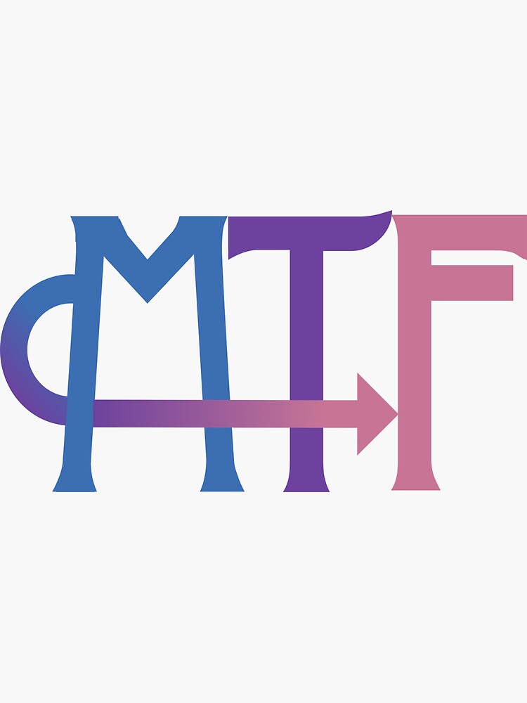 "MtF Pride" Sticker for Sale by Reitticus | Redbubble