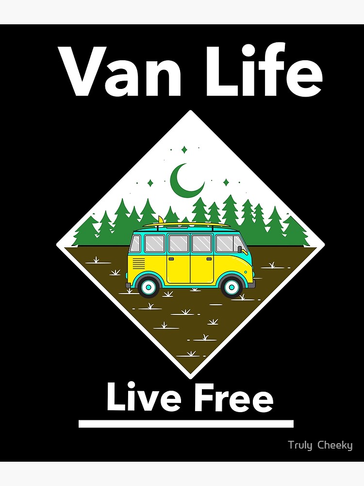 "Van Life Retro Vintage Van Life Design" Poster by martinjg8891 | Redbubble