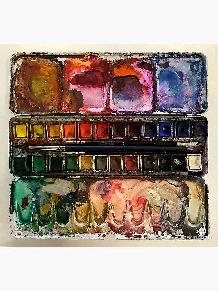 "box of colors" Poster for Sale by marioboon | Redbubble
