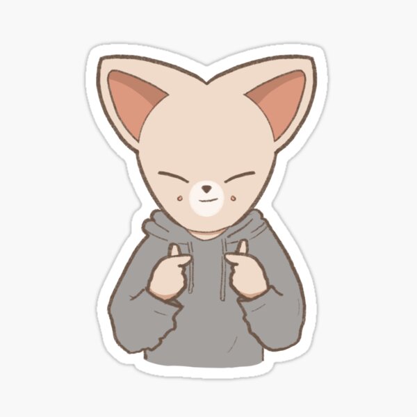 "SKZOO I.N - Foxl.Ny - Valentines Ver." Sticker for Sale by HelloHallyu ...