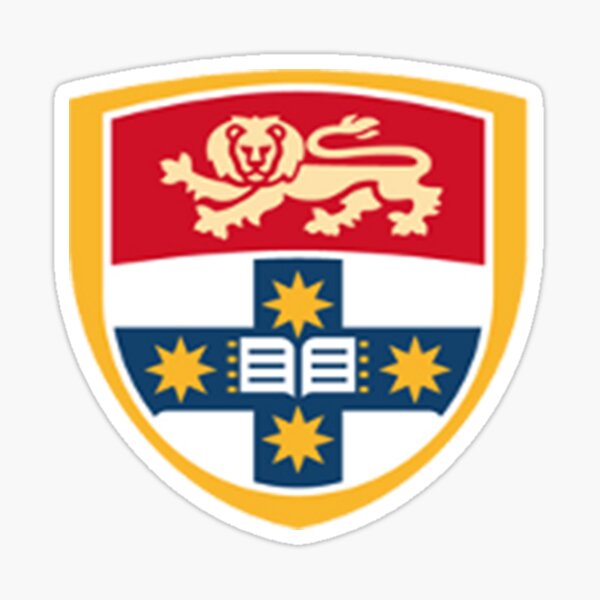 "University of Sydney Logo" Sticker for Sale by badlands666 | Redbubble