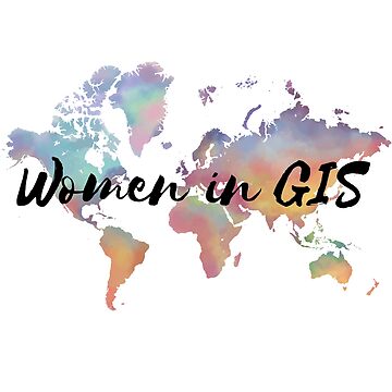 "Women in GIS" Sticker for Sale by lawlessdesign | Redbubble