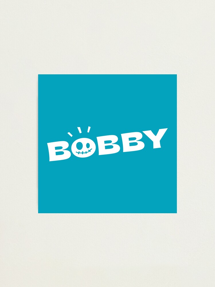 "iKON BOBBY Name Logo" Photographic Print for Sale by Chxlli | Redbubble