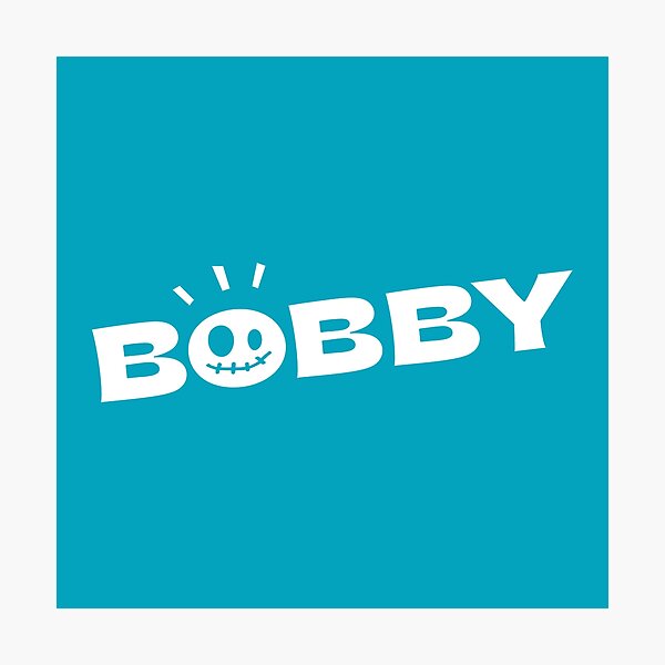 "iKON BOBBY Name Logo" Photographic Print for Sale by Chxlli | Redbubble