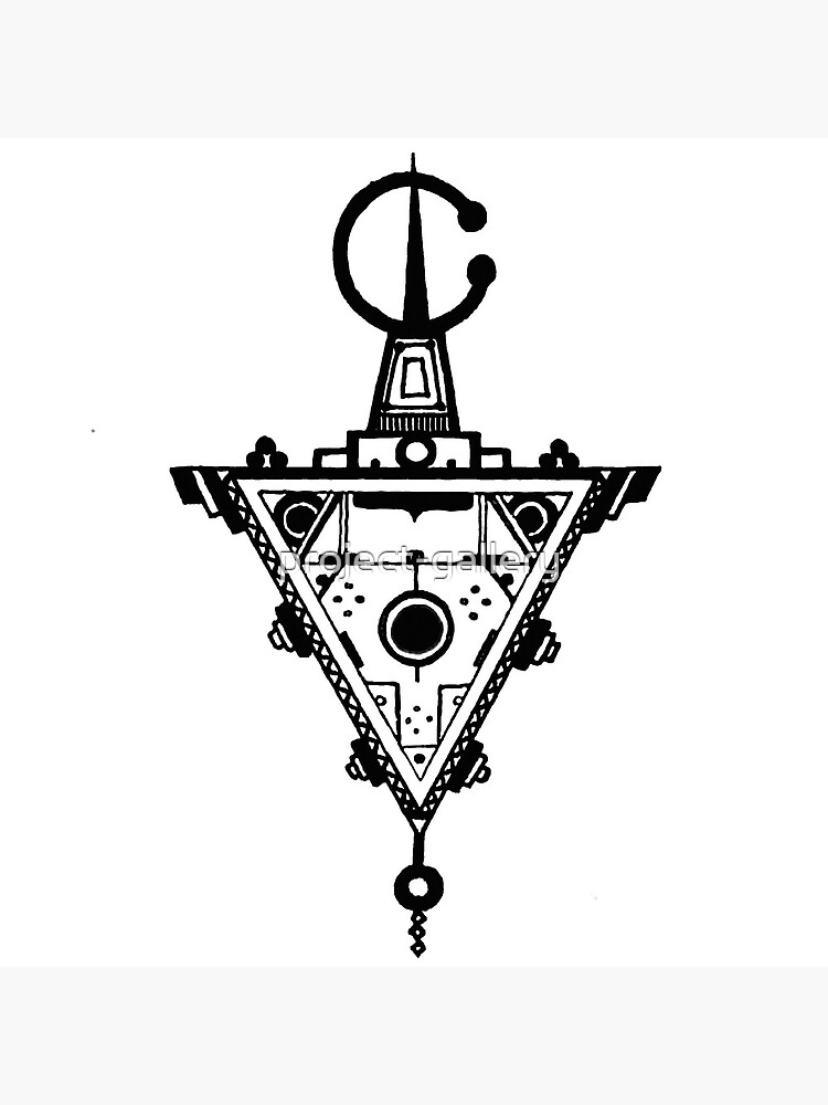 "amazigh tazerzit symbol, souvenir from morocco" Art Print for Sale by ...