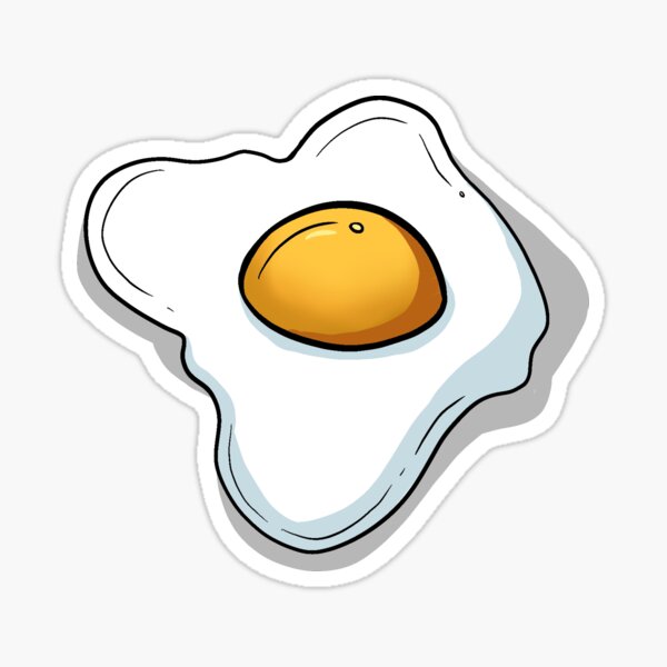 "Egg" Sticker by Legilamander | Redbubble