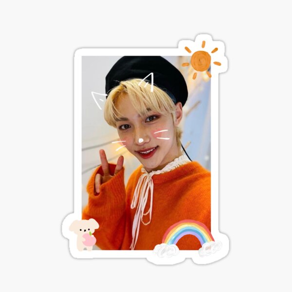 "felix cute " Sticker for Sale by marisaurban | Redbubble