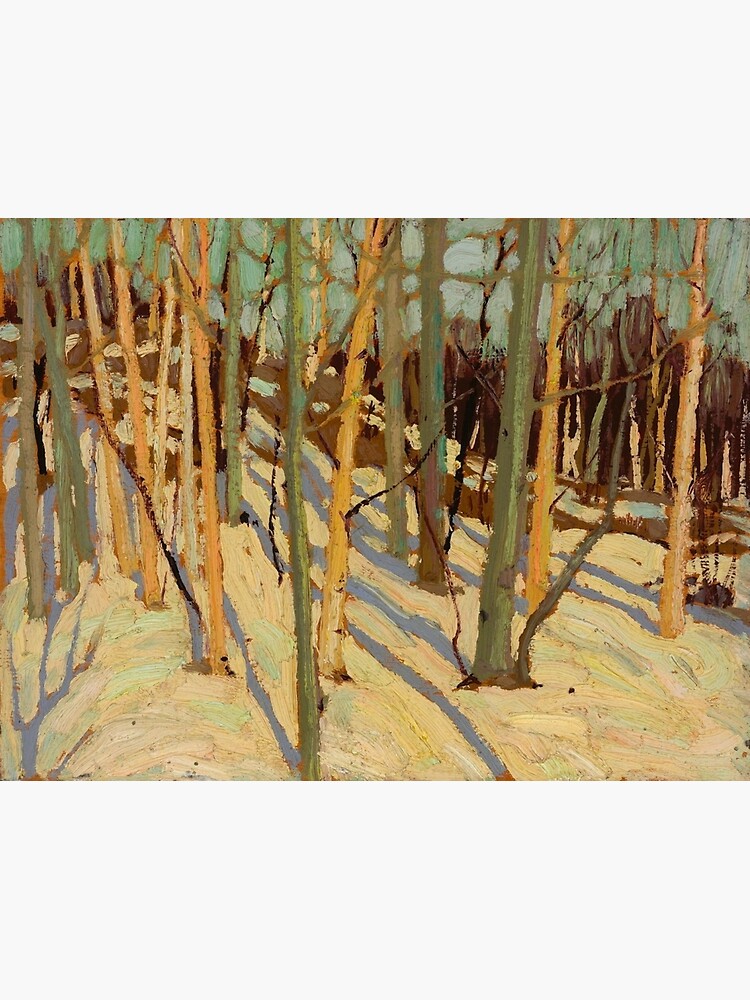 Tom Thomson Snow In The Woods (II) C. 1915 Canadian Landscape Artist ...