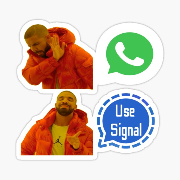 "Use Signal" Sticker for Sale by MonatheExplorer | Redbubble