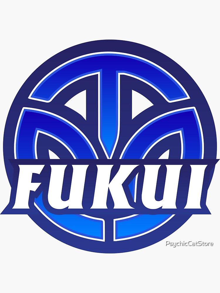 "Fukui Prefecture Japanese Symbol Anime Style" Sticker by ...