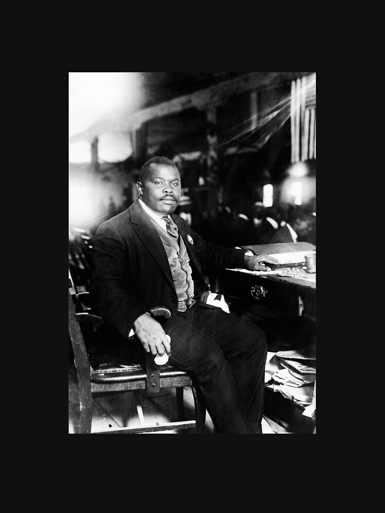 "Marcus Garvey Portrait 1924" Essential T-Shirt for Sale by ...