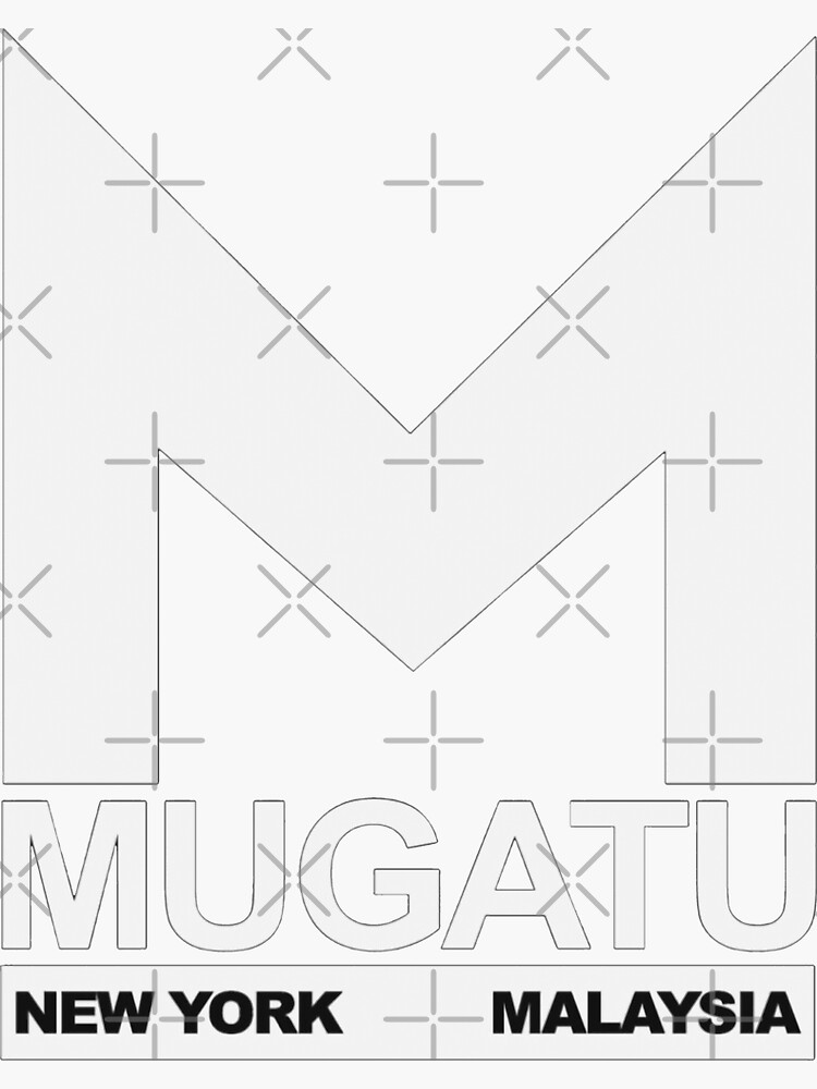 "MUGATU ZOO LANDER" Sticker for Sale by T-paw | Redbubble