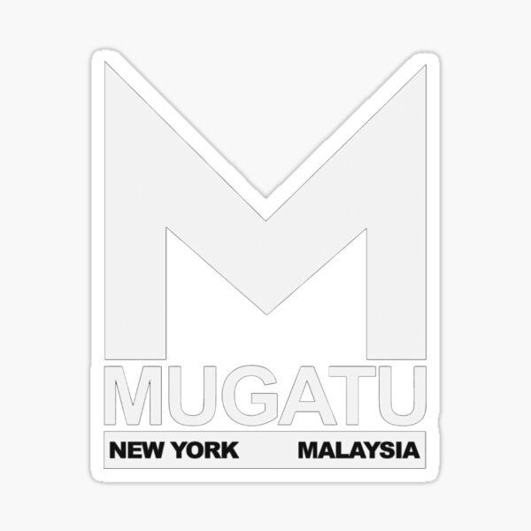 "MUGATU ZOO LANDER" Sticker for Sale by T-paw | Redbubble