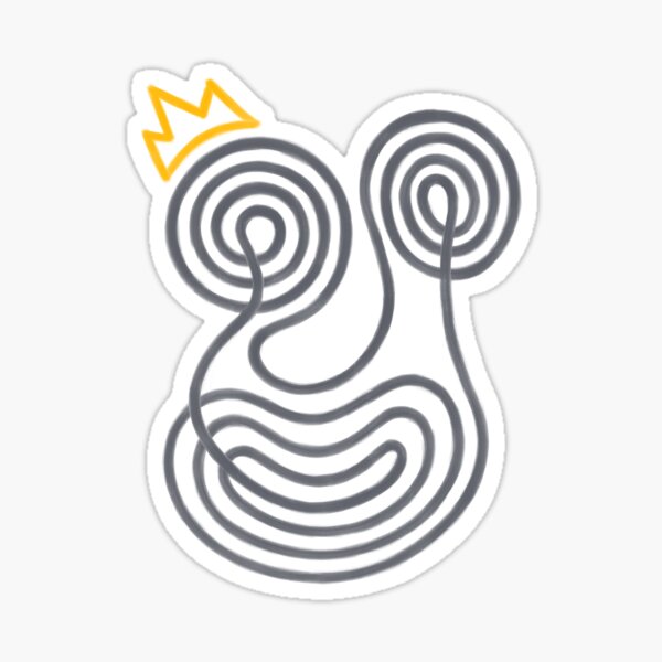 "a king face by faces" Sticker for Sale by faces- | Redbubble