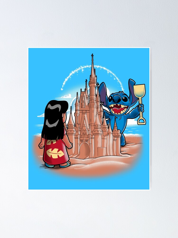"Sandcastle" Poster by trheewood | Redbubble