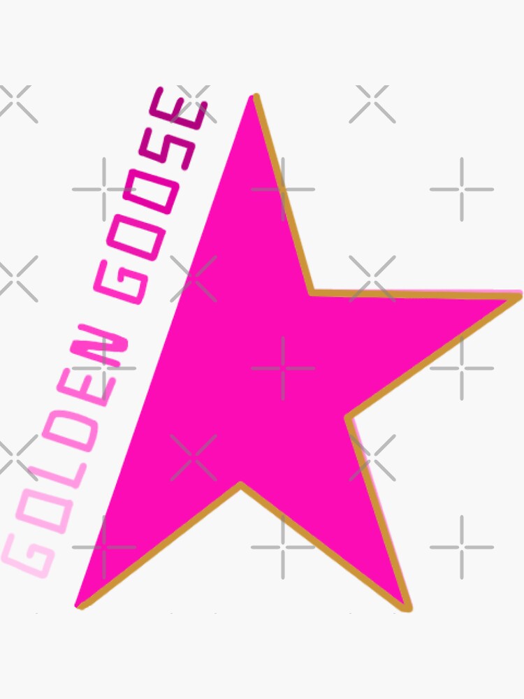 "golden goose logo" Sticker for Sale by feliciadesigns | Redbubble