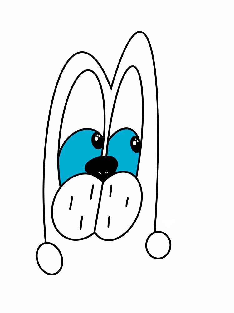 "Droopy Eyed Dog" Sticker for Sale by Dreyology | Redbubble