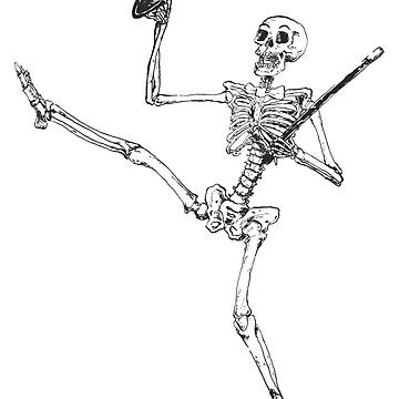 "Depression Skeleton - Showtime! - Original" Sticker for Sale by ...