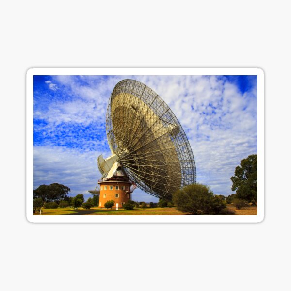 "The Dish" Sticker for Sale by narrabeenbeach | Redbubble