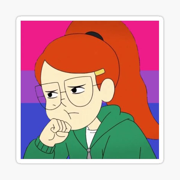 Infinity Train Tulip Bisexual Sticker For Sale By Cellinz Redbubble