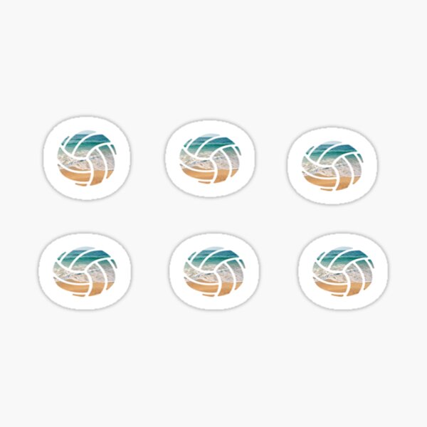 "Volleyball Sticker Pack Stickers" Sticker for Sale by Teen24 | Redbubble