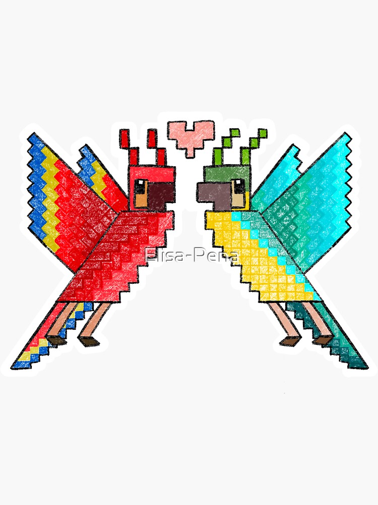 Minecraft Love Birds