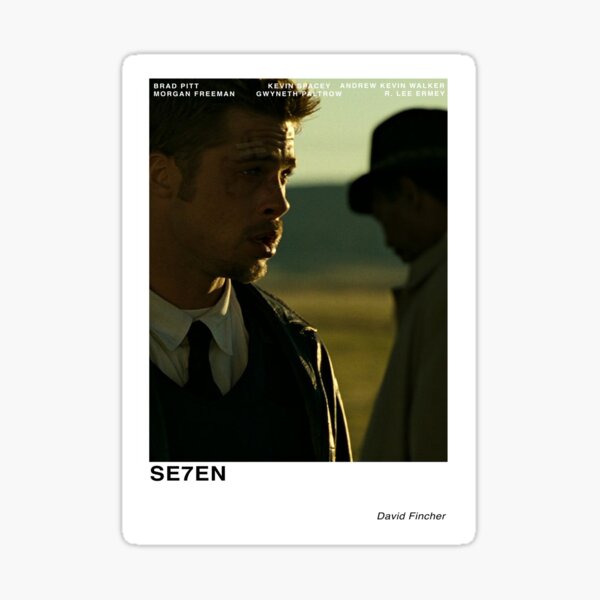 "Se7en" Sticker for Sale by PuzzleBuzz | Redbubble