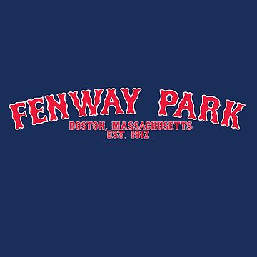 "fenway park" Sticker for Sale by thatDudeAZ89 | Redbubble