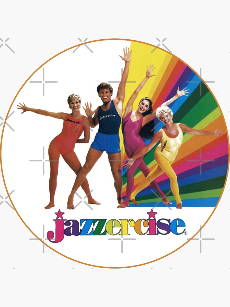"Jazzercise 14 - " Sticker for Sale by LPOTREWI | Redbubble