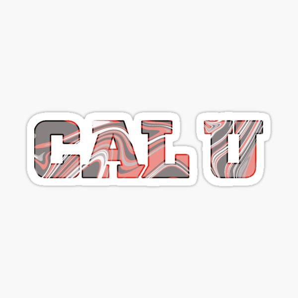 "Calu watercolor (logo)" Sticker for Sale by makpendleton | Redbubble