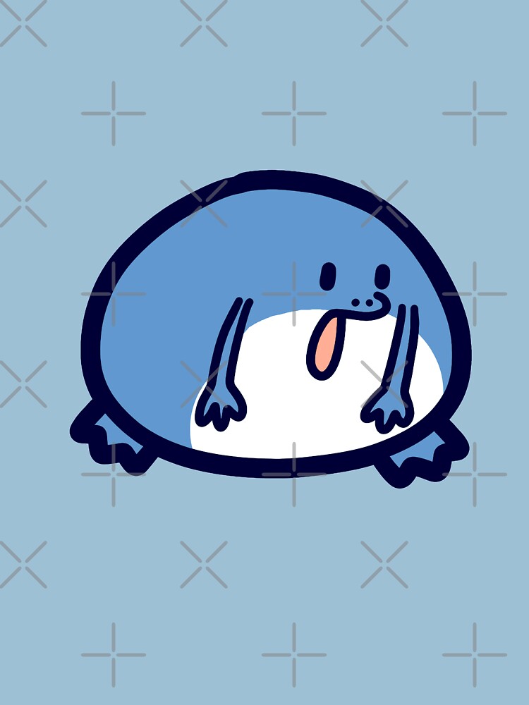 "Cute Frog Blob" T-shirt by SaradaBoru | Redbubble | frog t-shirts ...