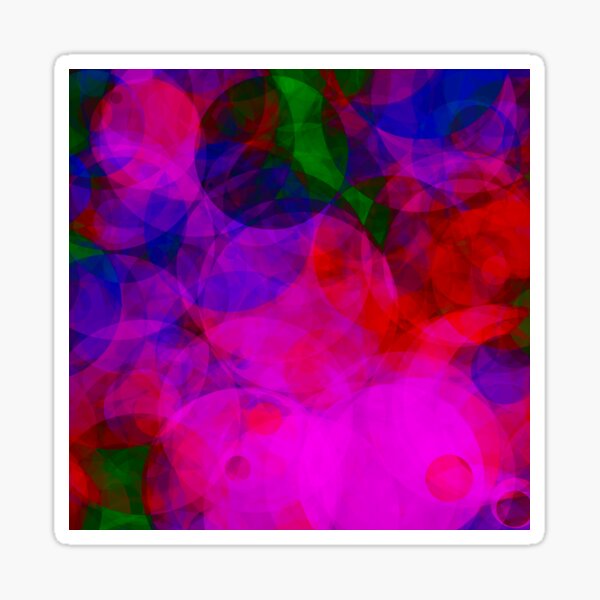 "color wheels" Sticker for Sale by rainbowstencil | Redbubble