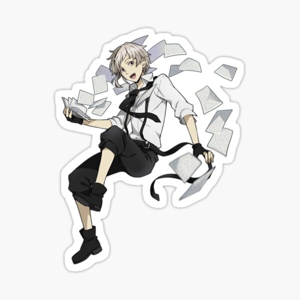 "Bungo Stray Dogs - Atsushi Nakajima" Sticker for Sale by jacobjava ...