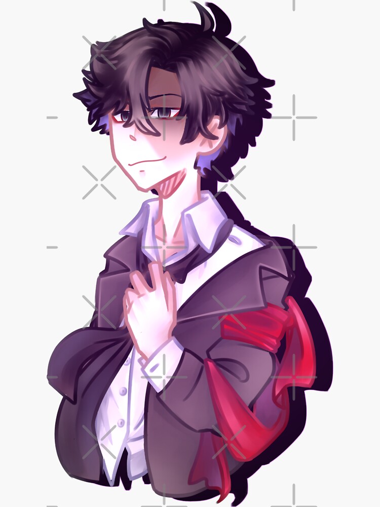 "Jumin Han Mystic Messenger" Sticker for Sale by JekiruArt | Redbubble