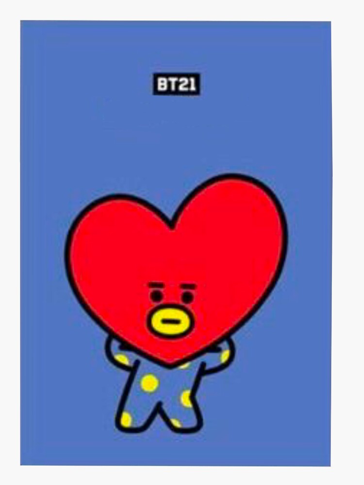 "BTS TATA" Sticker by vcamg | Redbubble