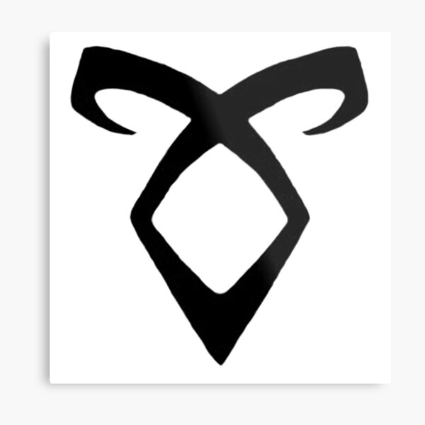 Lámina metálica «Runa de poder angelical: cazadores de sombras» de ...