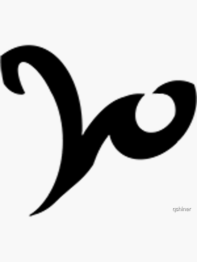 "Knowledge Rune - Shadowhunters" Sticker for Sale by qshiner | Redbubble