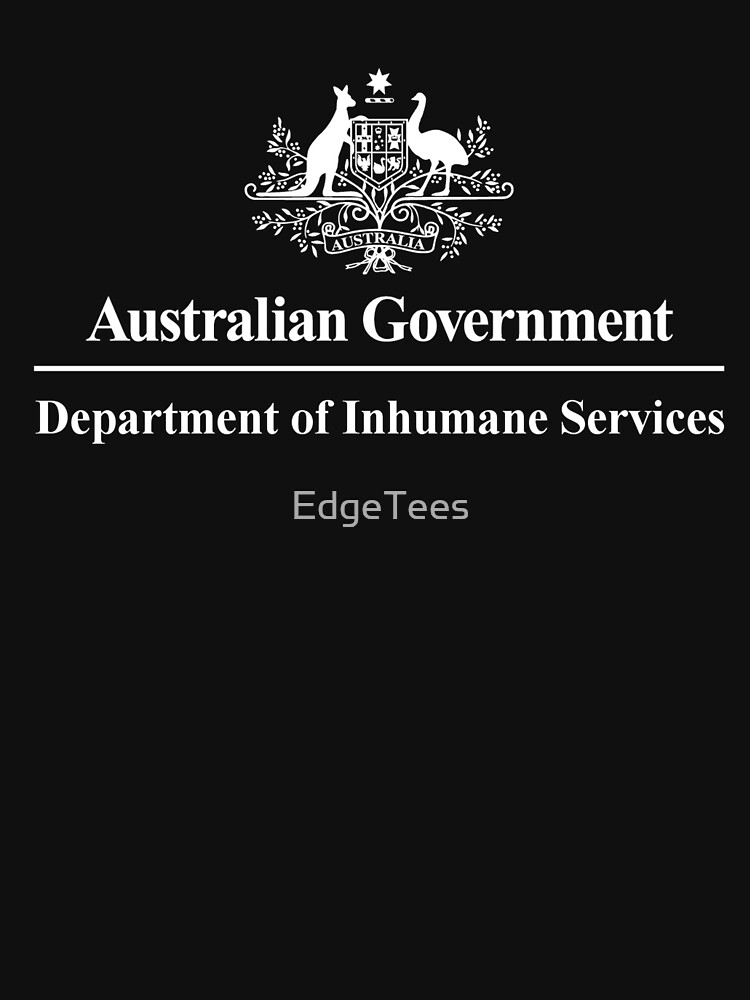 "Department of Inhumane Services" T-shirt for Sale by EdgeTees ...