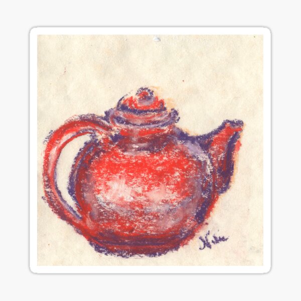 "Little Teapot (Pastel)" Sticker for Sale by nikihilsabeck | Redbubble