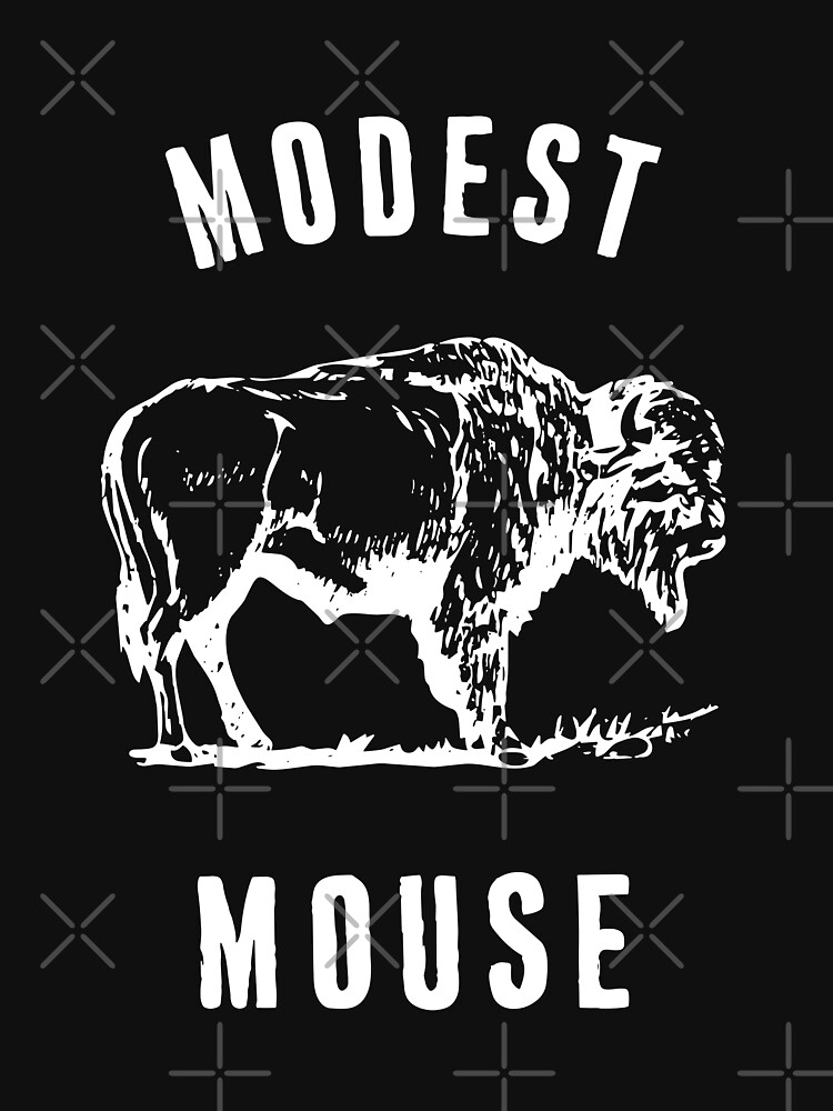 "Modest Mouse Buffalo 64 - Unisex For Men Or Women Vintage Retro Shirt ...