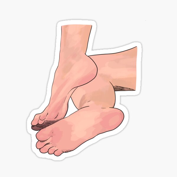 "Women’s Feet" Sticker for Sale by Cool Ghoul | Redbubble