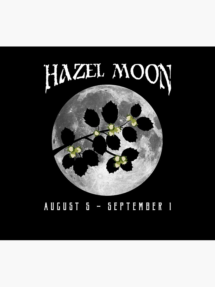 "Wiccan Witch Pagan - Hazel Moon Celtic Tree Months Occult Gifts ...