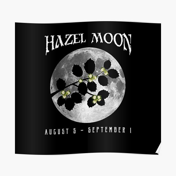 "Wiccan Witch Pagan - Hazel Moon Celtic Tree Months Occult Gifts ...