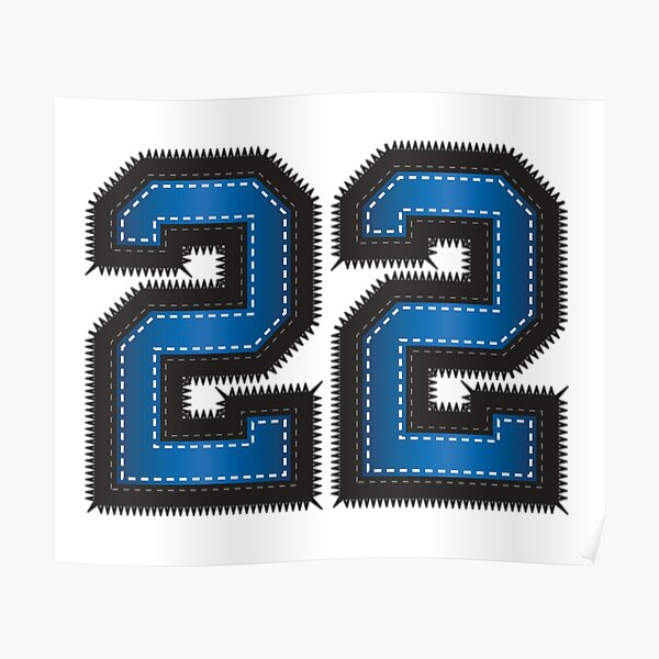 Number 22 Basketball Posters | Redbubble