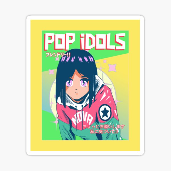 "POP IDOLS" Sticker by AladdinMktgs | Redbubble