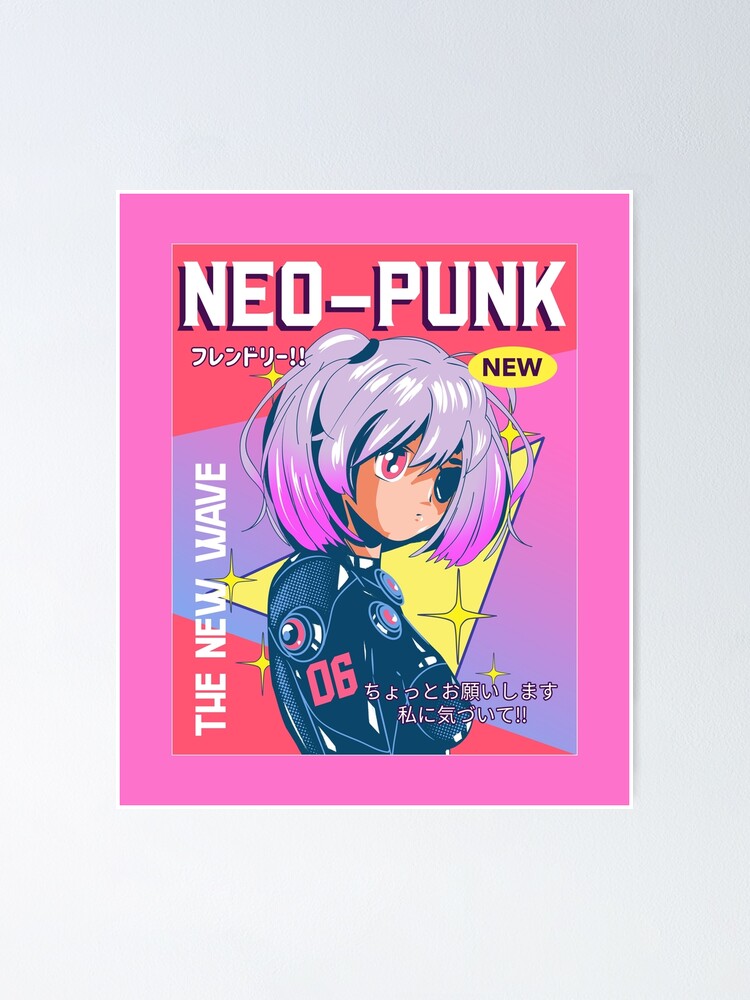 "NEO-PUNK" Poster for Sale by AladdinMktgs | Redbubble