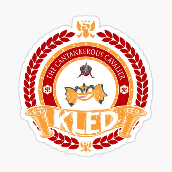 "KLED - LIMITED EDITION" Sticker for Sale by allstarfey1 | Redbubble
