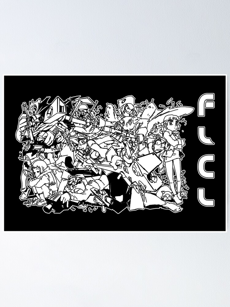 "FLCL Scooter" Poster for Sale by samiranti56 | Redbubble