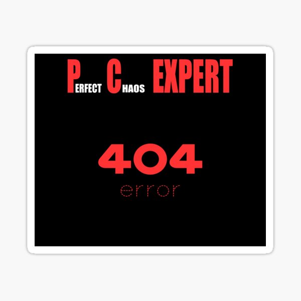 "PC Expert" Sticker for Sale by Coolartandstuff | Redbubble