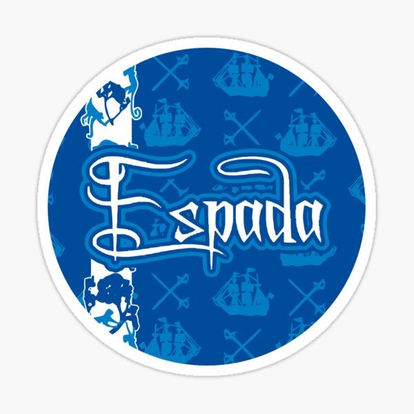 "Espada" Sticker for Sale by F-L-R-N | Redbubble